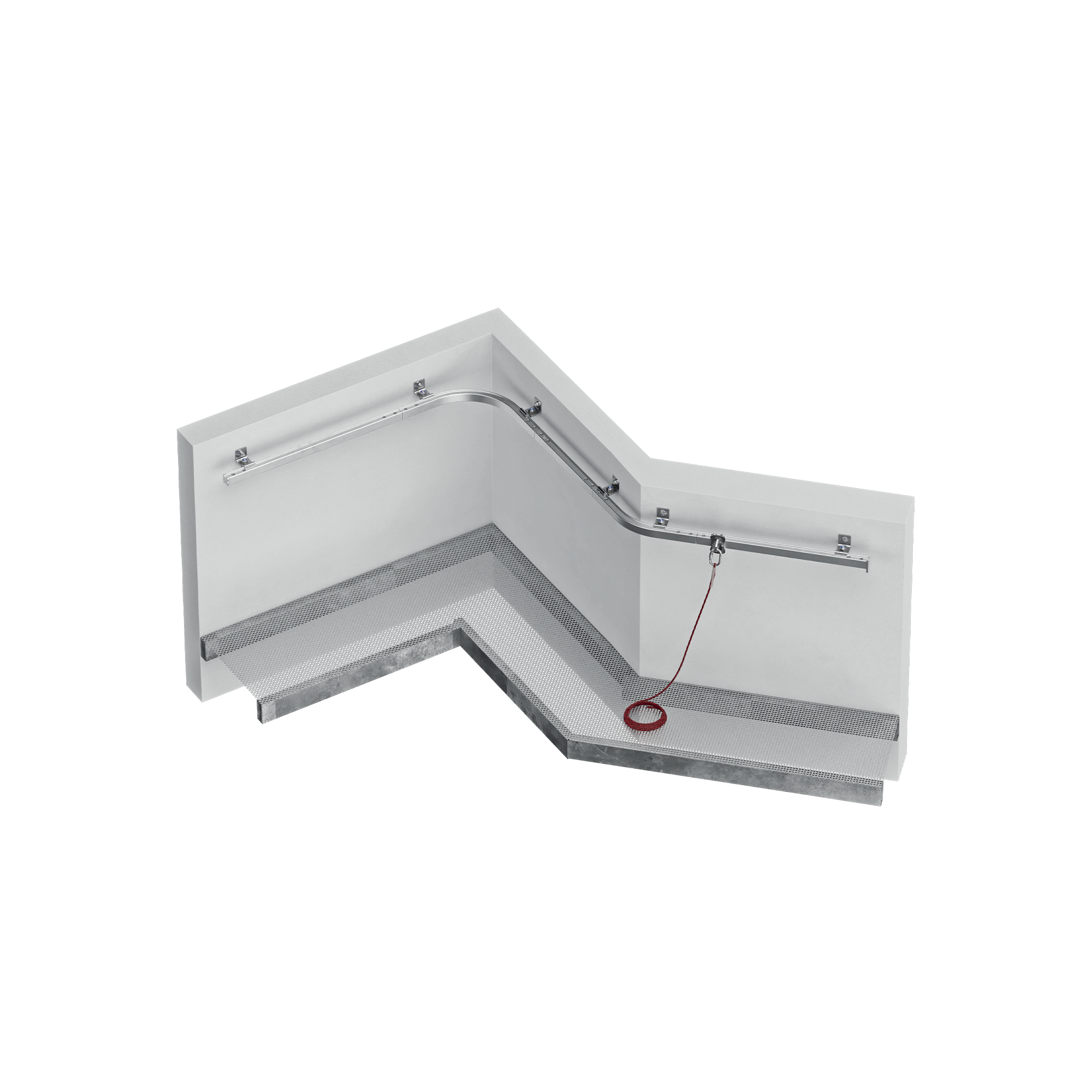 SISTEMA DE RIEL PARA USO HORIZONTAL Y VERTICAL | H-RAIL | Rohoblaas